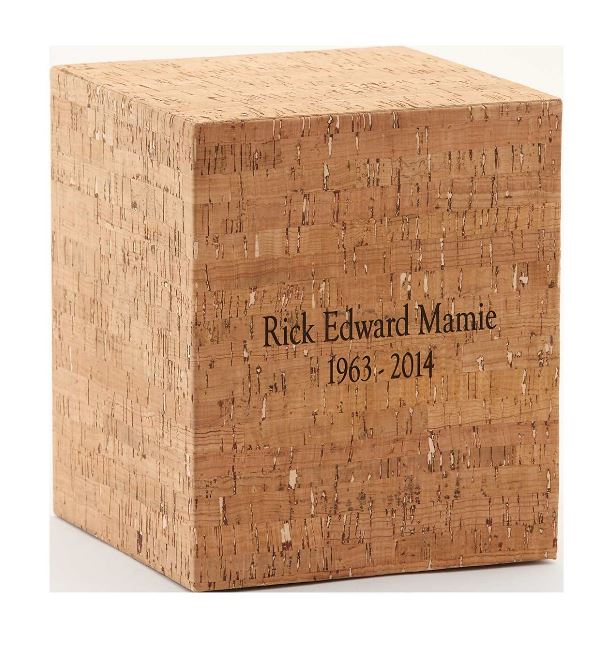 Cork Cube Urn – Cremation Urns US